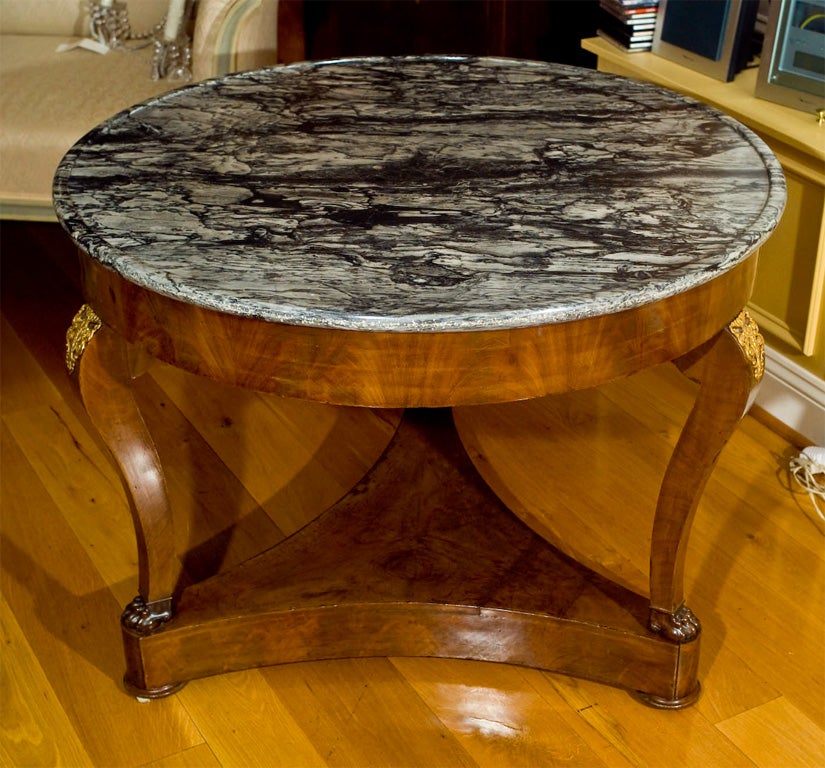 First Empire Center Table at 1stDibs