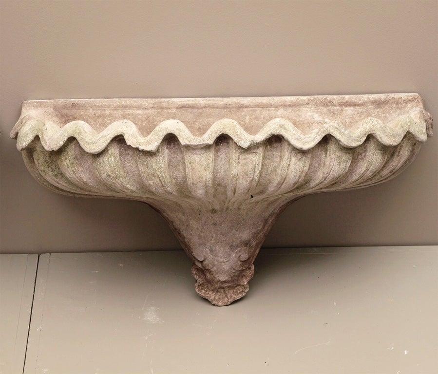 Pair of Shell Basins For Sale at 1stDibs