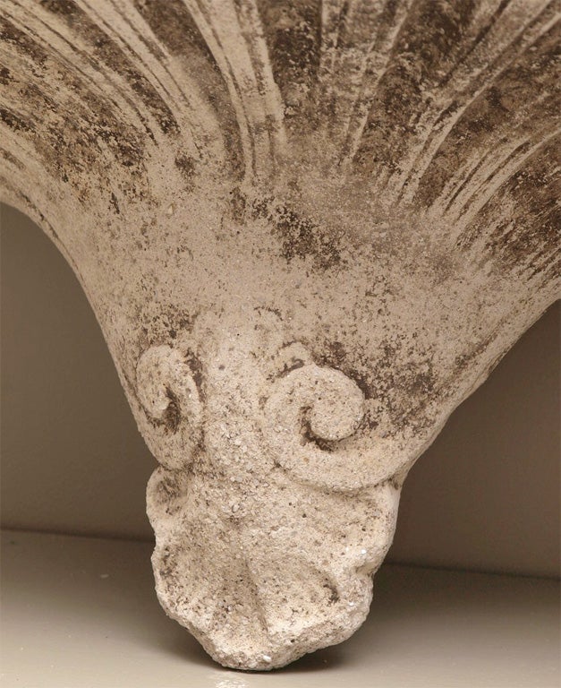 Pair of Shell Basins For Sale at 1stDibs