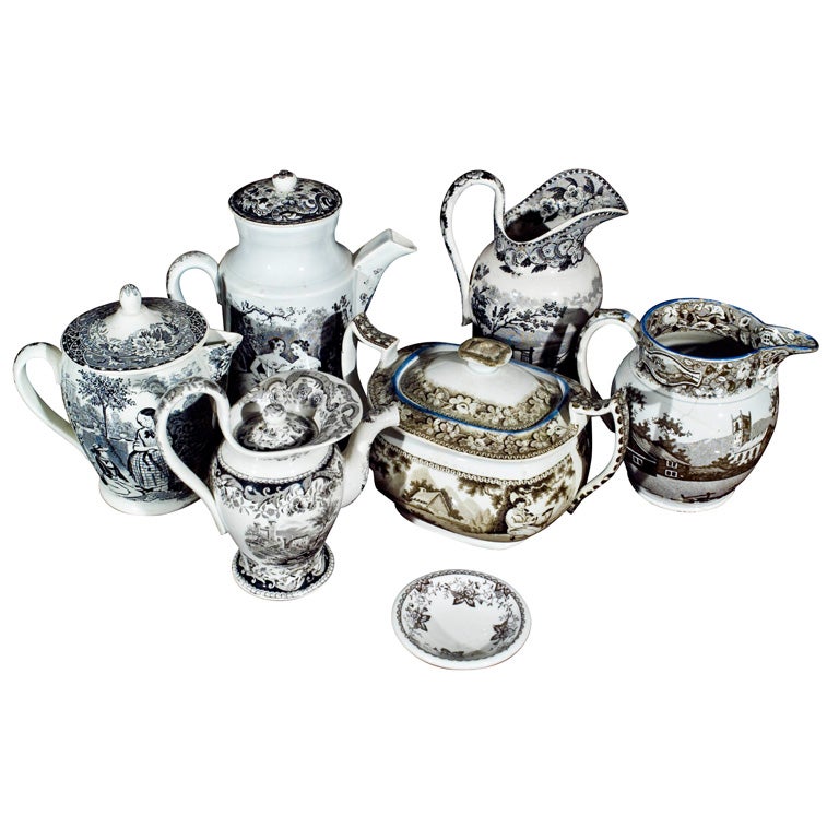 Transferware collector turns in her collection! For Sale at 1stDibs