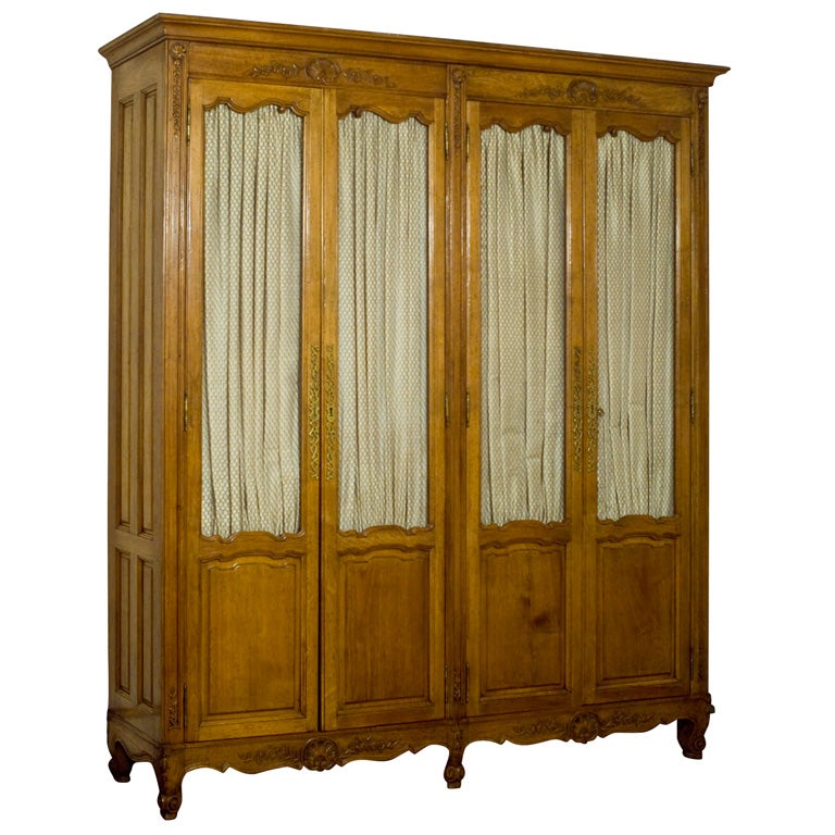 Don Ruseau Custom Armoire at 1stDibs