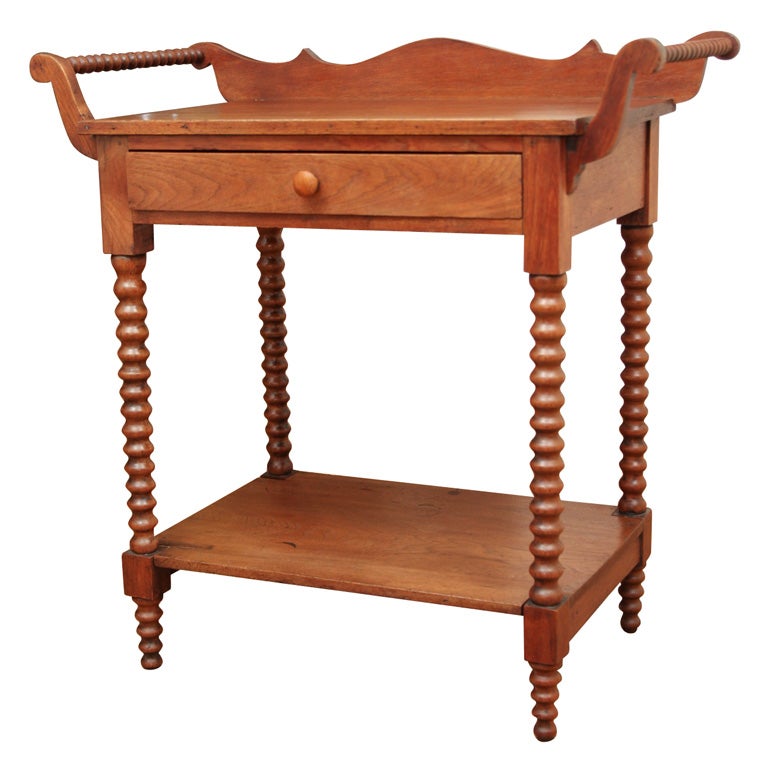 20th Century American Chestnut Table at 1stDibs