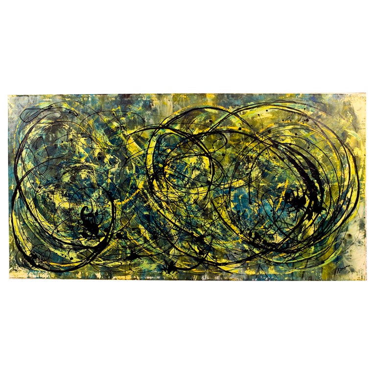 Monumental Oil on Canvas Signed by H. Borgman at 1stDibs | borgman ...