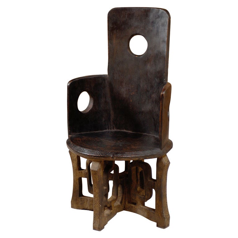 African Chair at 1stDibs