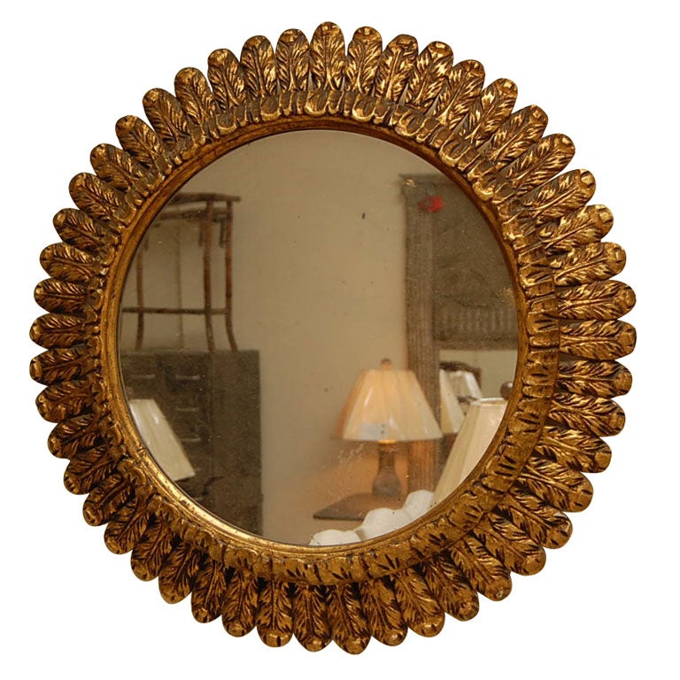 Prince of Wales Feather Mirror at 1stDibs