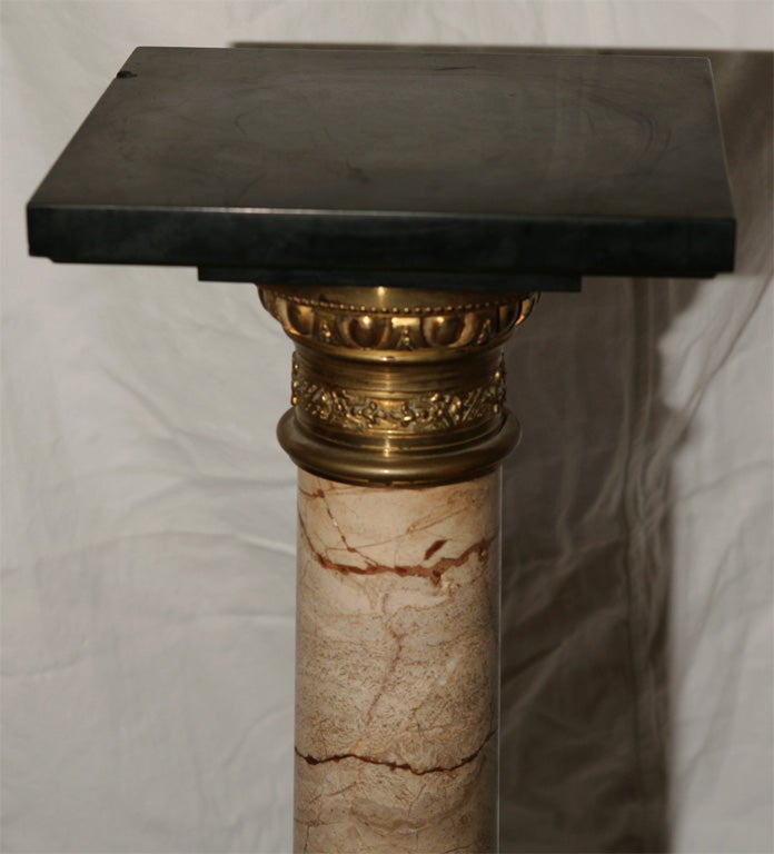 Marble Pedistal For Sale at 1stDibs