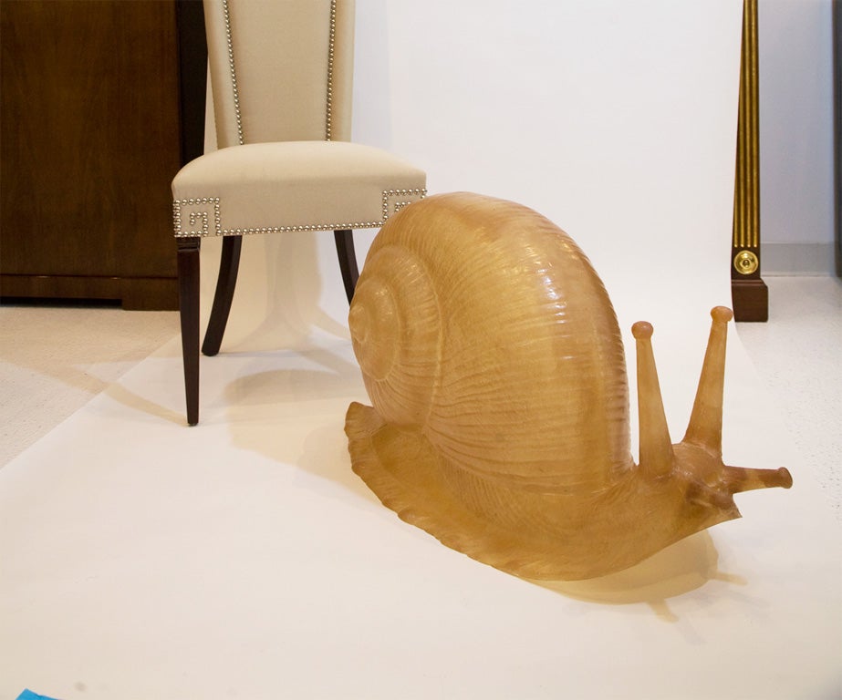 Original "Ghost Snail" in Cast Fiberglass by Tony Duquette at 1stDibs ...