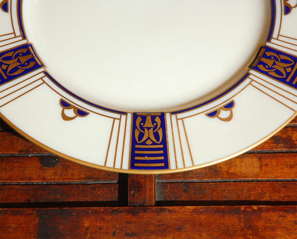 Set of 6 Tiffany Dinner Plates For Sale at 1stDibs | tiffany dinner set
