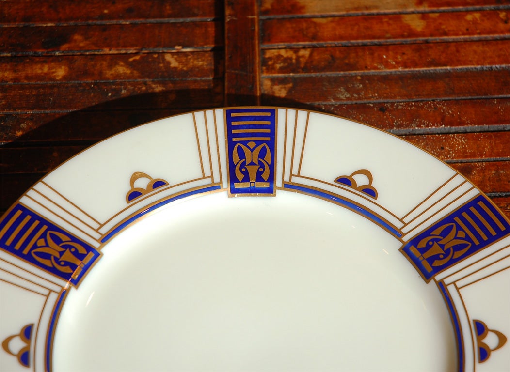 Set of 6 Tiffany Dinner Plates For Sale at 1stDibs | tiffany dinner set