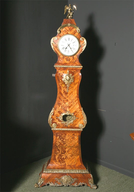 A 19th century French longcase clock. For Sale at 1stDibs