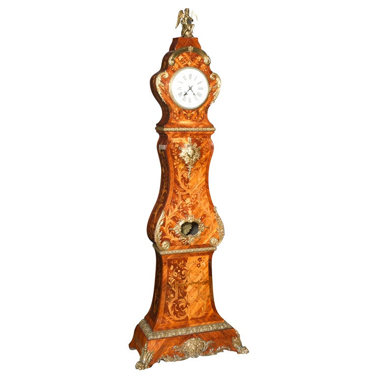 A 19th century French longcase clock. For Sale at 1stDibs