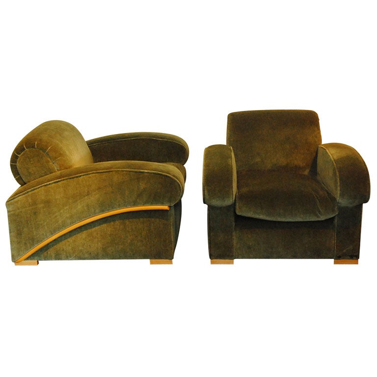 Aviator Arm Chairs at 1stDibs