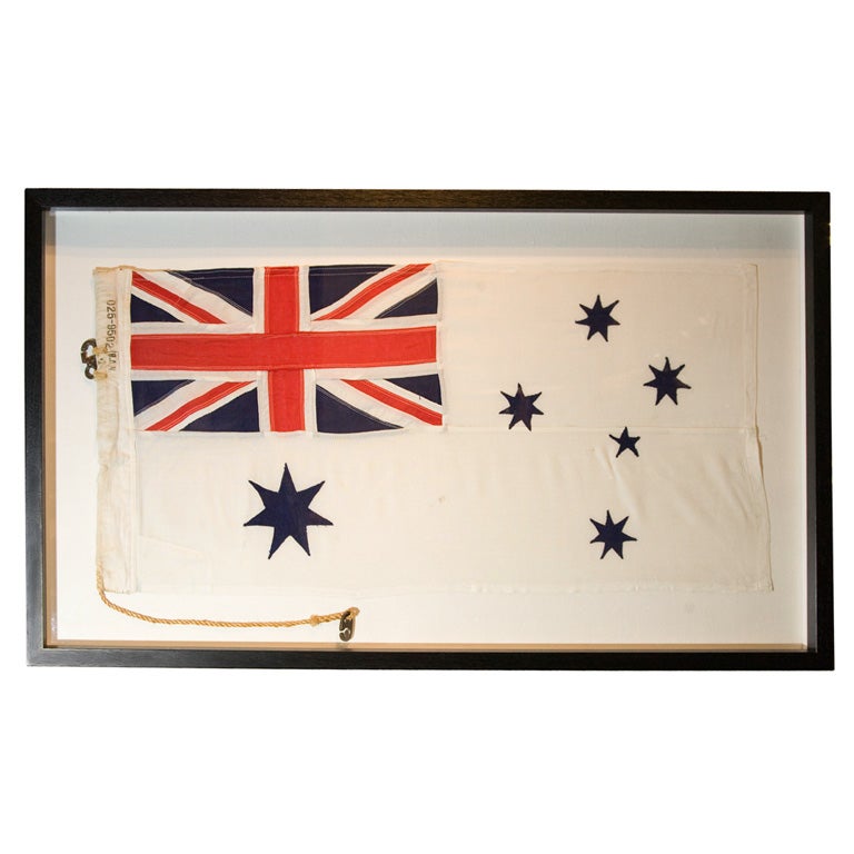 Vintage Australian nautical flag at 1stDibs