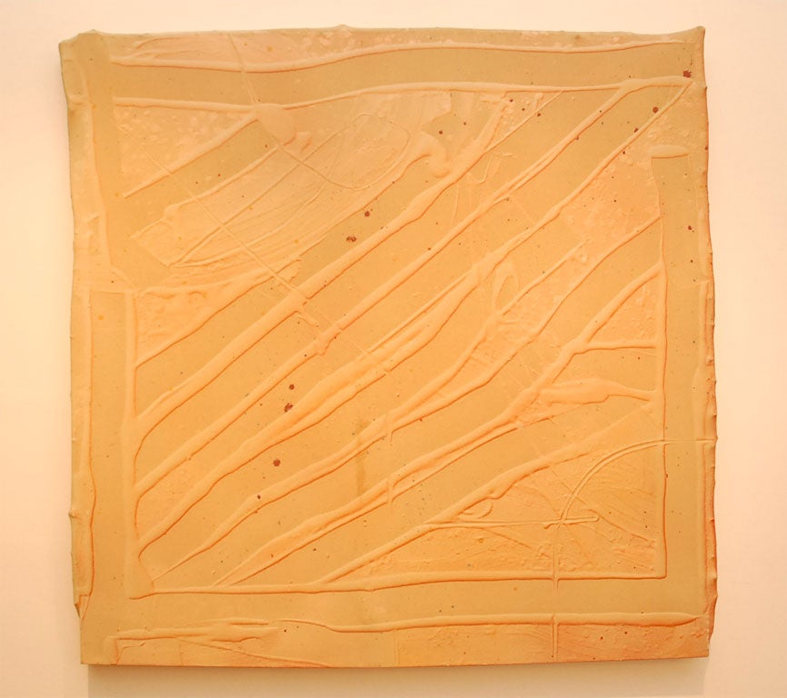 Airbrush Aggregate on Canvas Painting by Wade Hoefer For Sale at 1stDibs