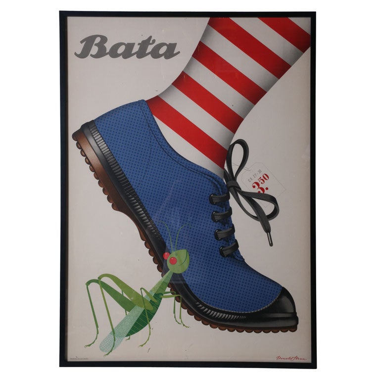 Bata Poster - 3 For Sale on 1stDibs