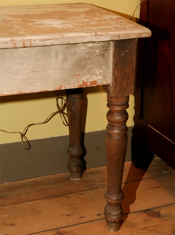 12 Foot Long Country Table at 1stDibs