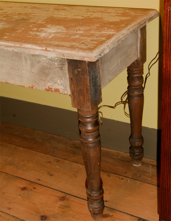 12 Foot Long Country Table at 1stDibs