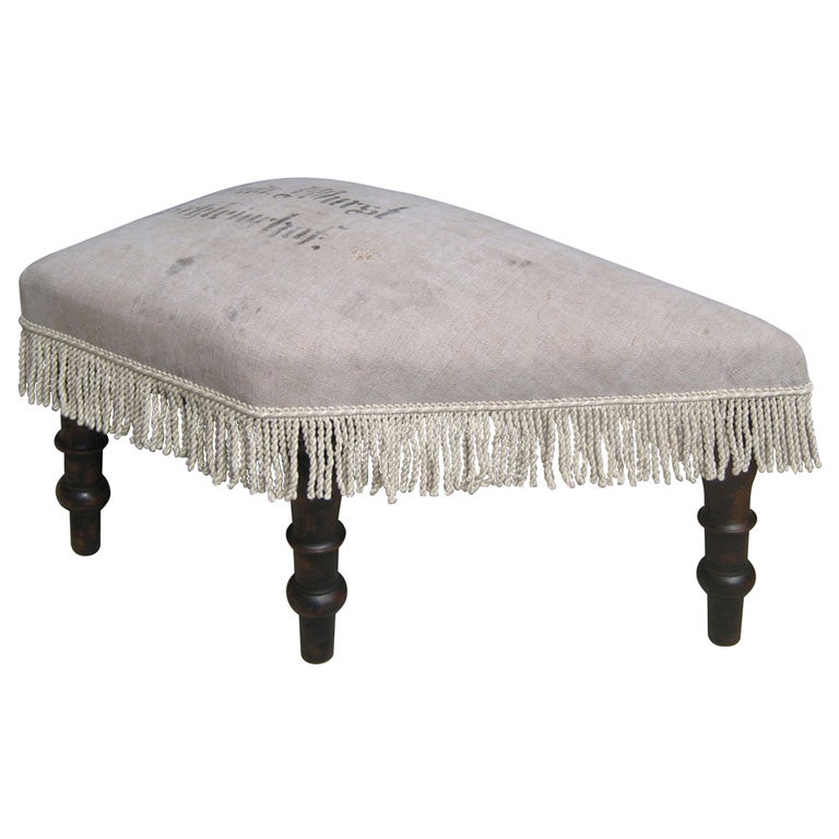 Unusual Shaped Ottoman at 1stDibs