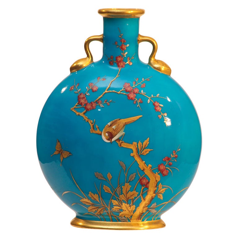 Mintons Moon Flask Vase at 1stDibs