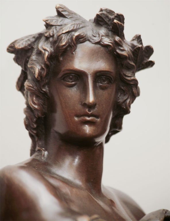 Classical Bronze Sratue of Virgil a Roman Poet at 1stDibs