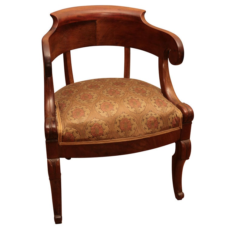 Charles X Arm Chair at 1stDibs