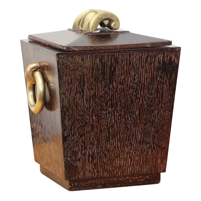 Limed Oak Box at 1stDibs