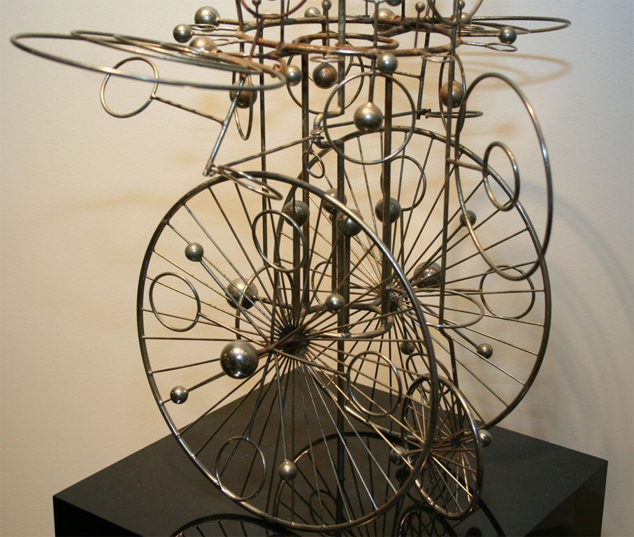 Joseph A. Burlini Motorized Kinetic Sculpture at 1stDibs