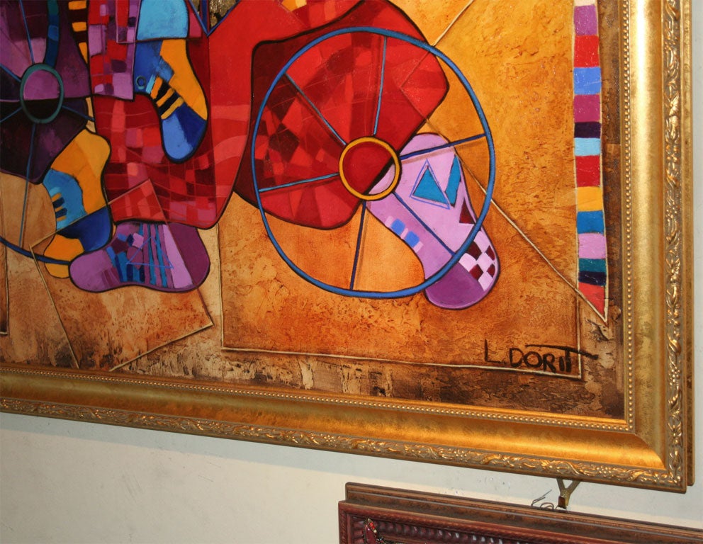 Original Oil on Canvas Painting by Artist Dorit Levi (Israel) For Sale ...