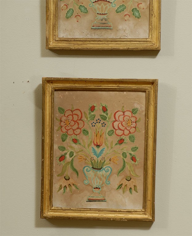 Pair of Early 19th Century Pin Prick Pictures For Sale at 1stDibs