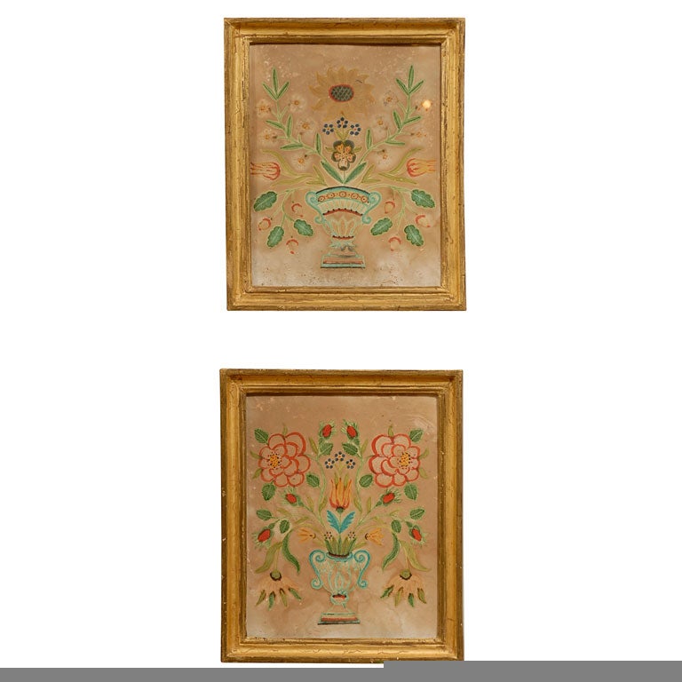 Pair of Early 19th Century Pin Prick Pictures For Sale at 1stDibs