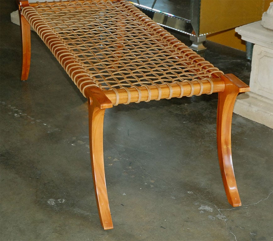 Klismos Bench at 1stDibs