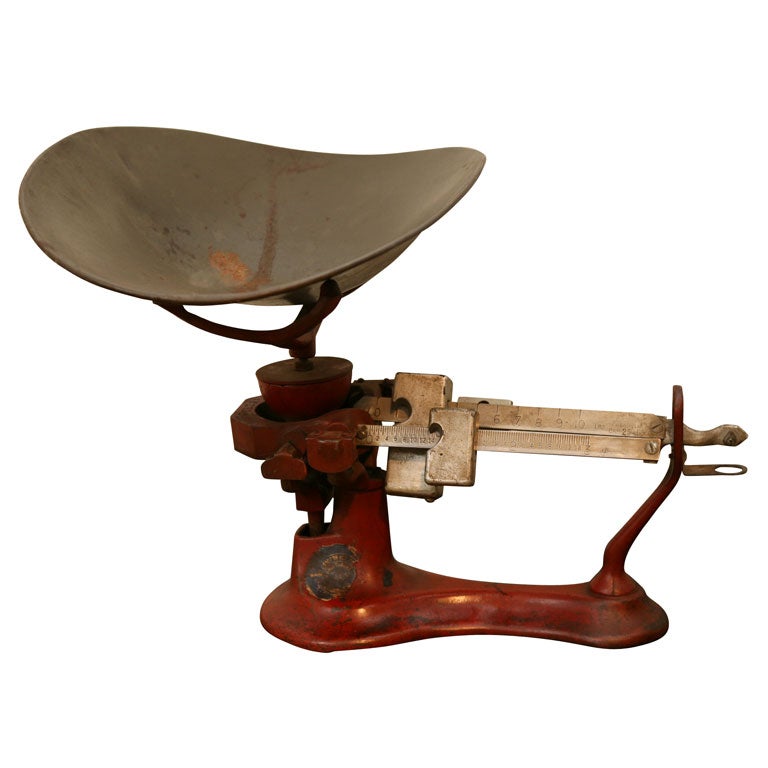 Vintage Grocery Scale - 2 For Sale on 1stDibs