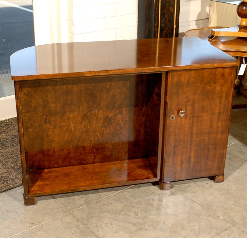 Swedish Art Deco Moderne Streamlined Writing Desk at 1stDibs