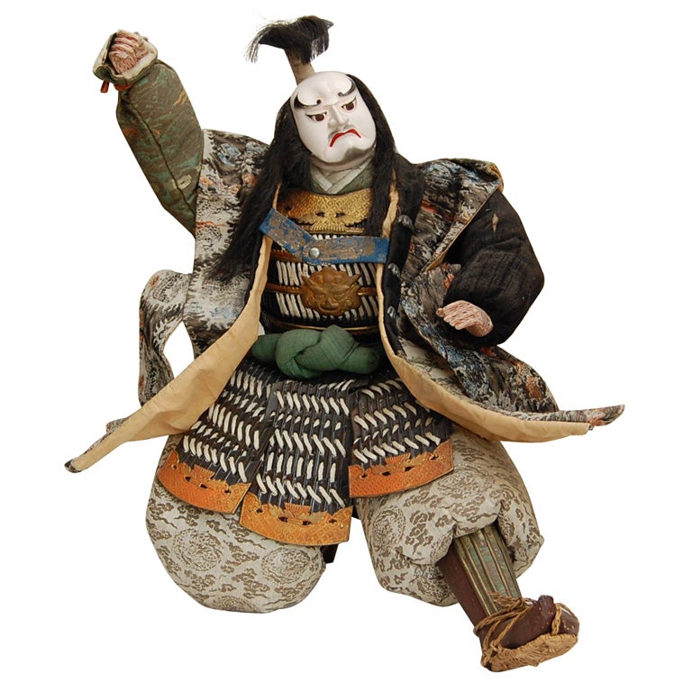 Musha Ningyo Samaurai Doll For Sale at 1stDibs