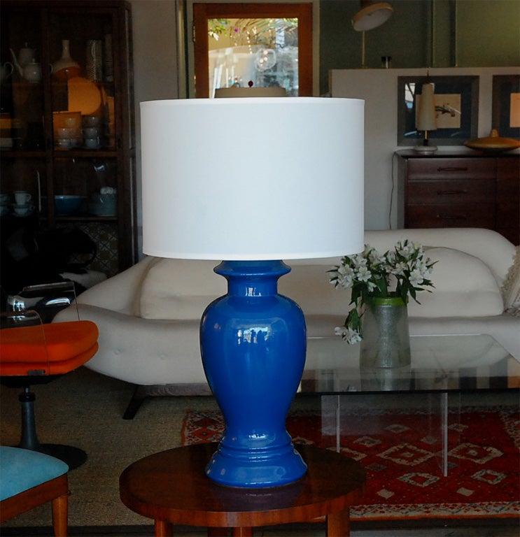 Large Ginger Jar Table Lamps at 1stDibs