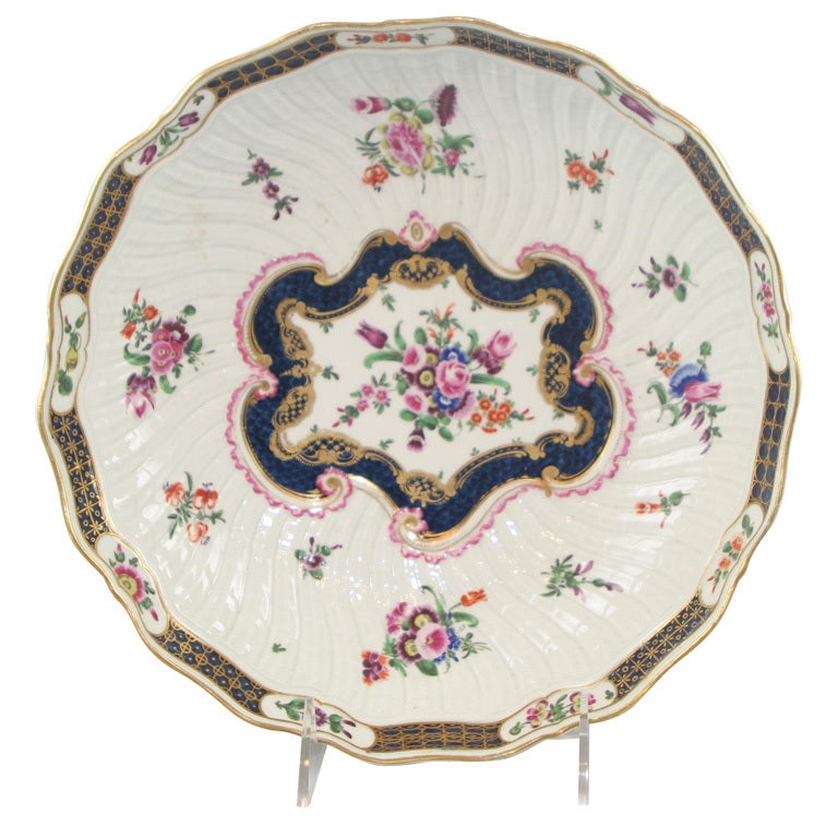 First Period Worcester Junket Dish For Sale at 1stDibs