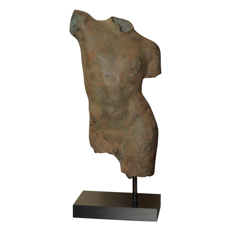 A Bronze Torso in the Neo Grecian Style at 1stDibs