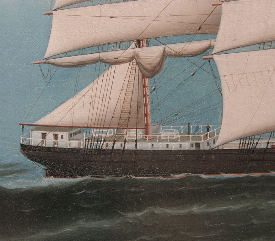 China-Trade Ship Painting For Sale at 1stDibs | china trade painting