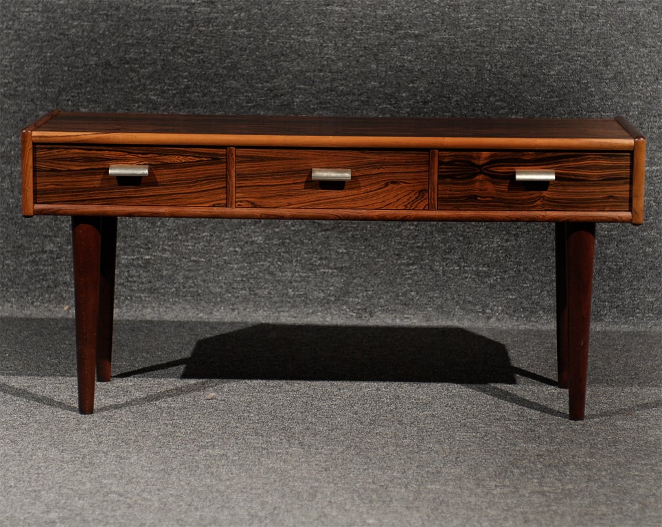 Swedish Mid-Century Modern Jacaranda Console Table at 1stDibs