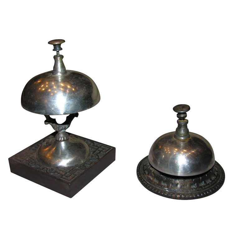 Silver Plated Service Bells at 1stDibs