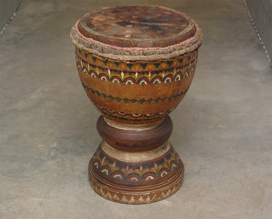 Tribal Drum at 1stDibs