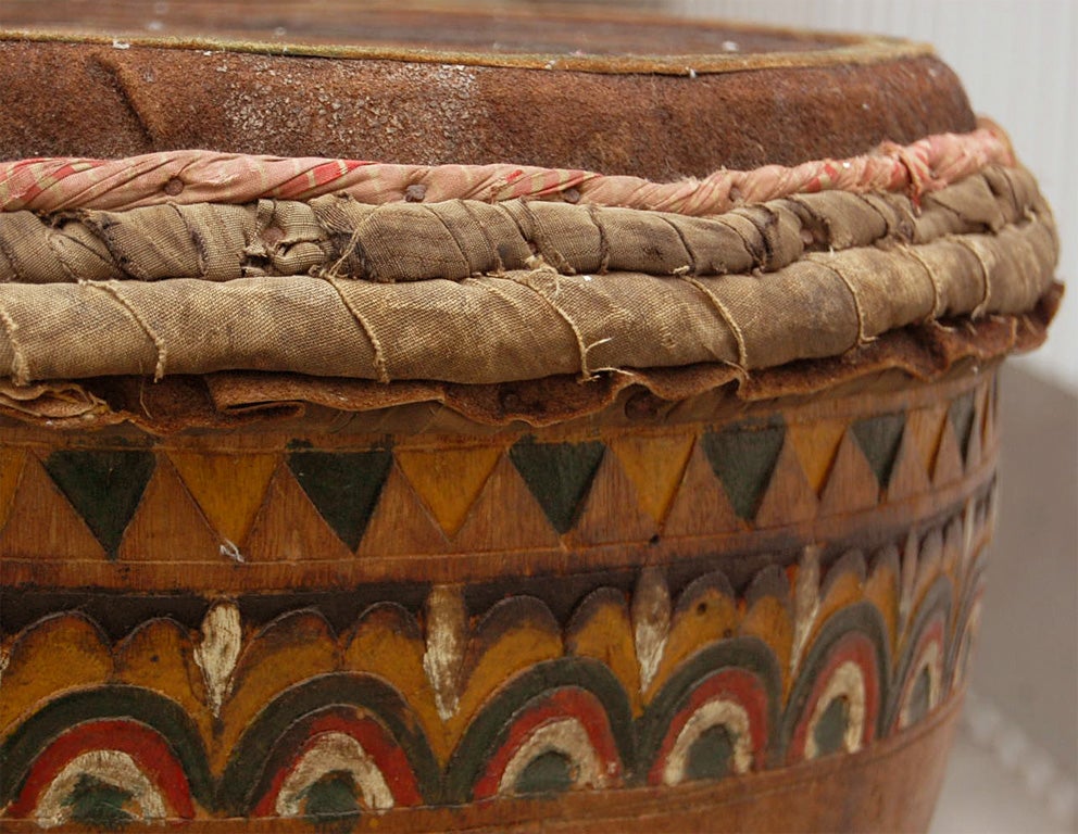 Tribal Drum at 1stDibs