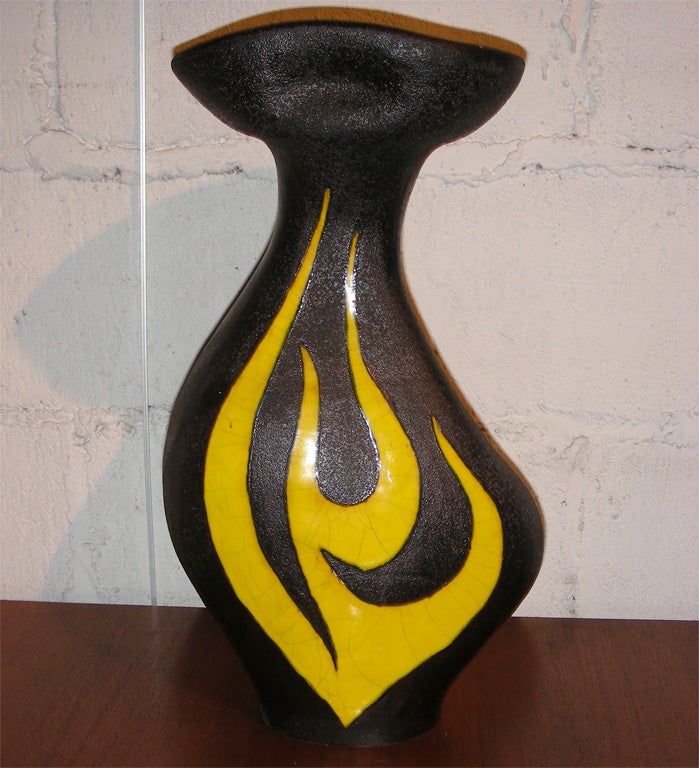 1950-1960 Vase by Gilbert Valentin For Sale at 1stDibs