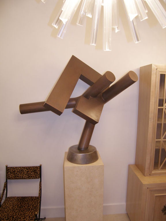 James Mitchell Bronze and Aluminum Sculpture at 1stDibs