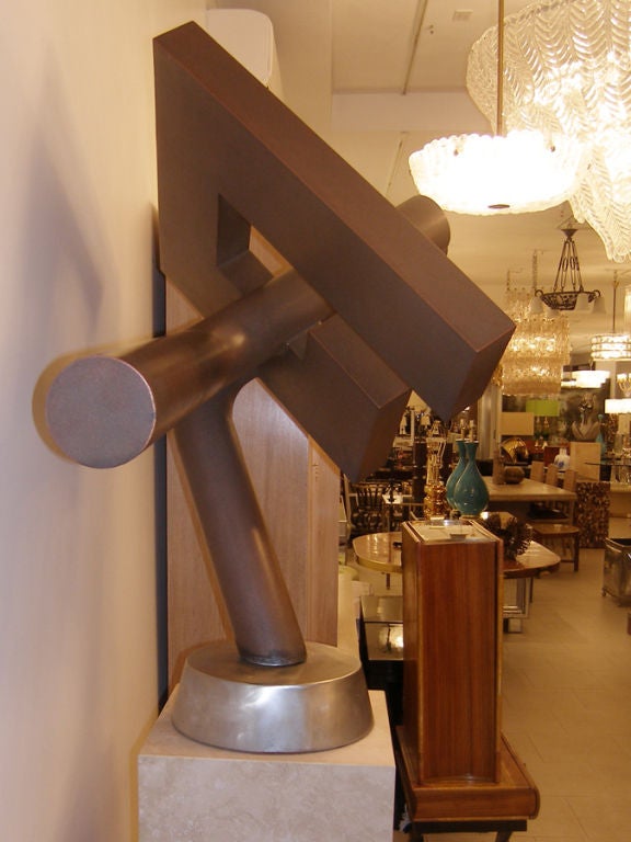 James Mitchell Bronze and Aluminum Sculpture at 1stDibs