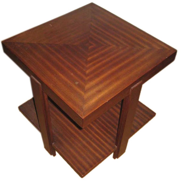 Square Deco Coffee Table For Sale at 1stDibs