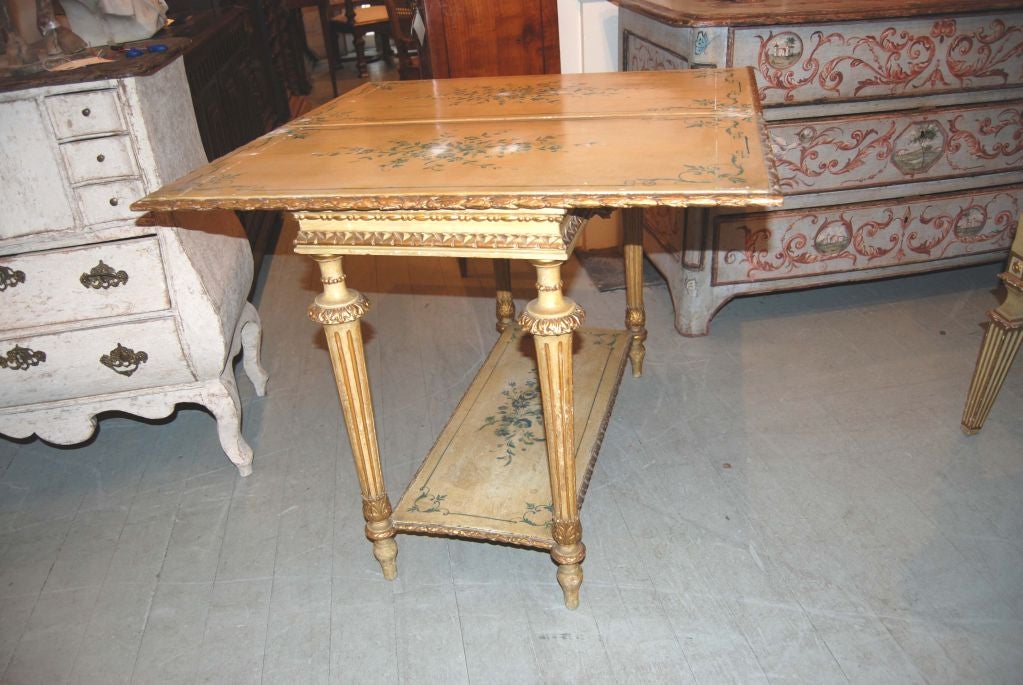19th c. Italian Game Table For Sale at 1stDibs