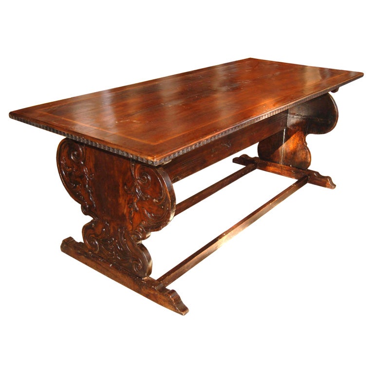 18th c. Italian Refectory Table at 1stDibs