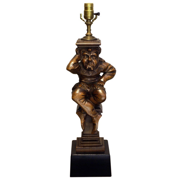 Court Jester Lamp at 1stDibs