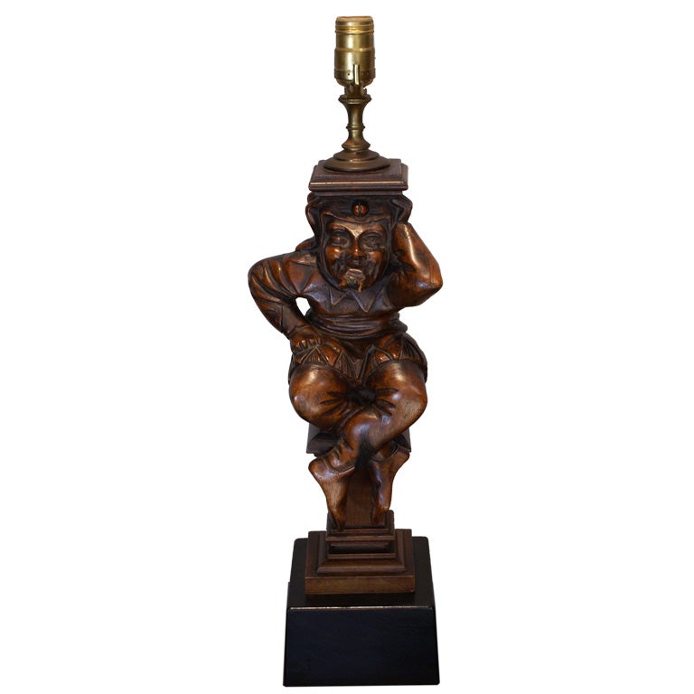 Court Jester Lamp at 1stDibs